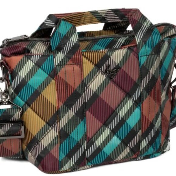 lug | Bags | Lug Dory Mini Crossbody Bag Playful Plaid Autumn | Poshmark